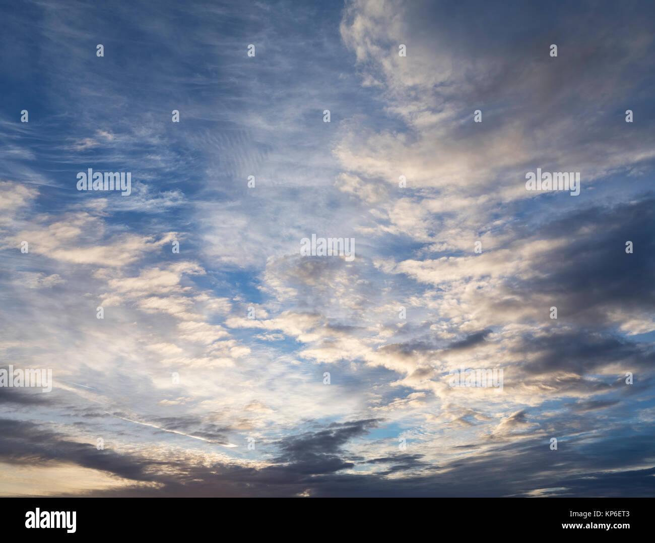 Early morning cloudscape in the Cotswolds, England Stock Photo - Alamy