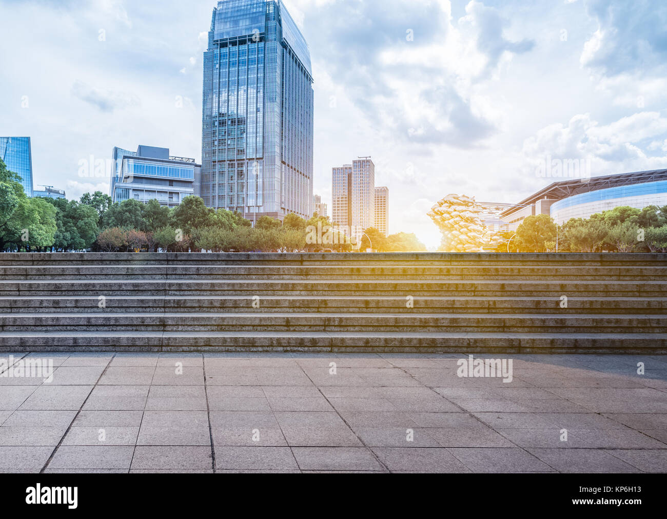 view of city square in Shanghai,China Stock Photo - Alamy