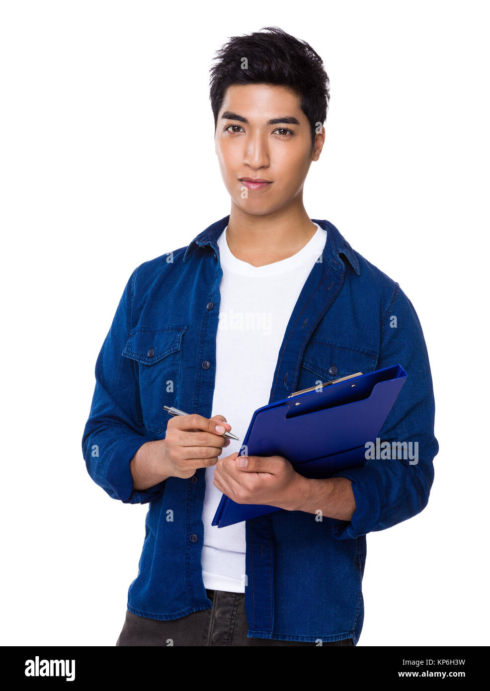 Man hold with clipboard Stock Photo - Alamy Man hold with clipboard Stock Photo - Alamy