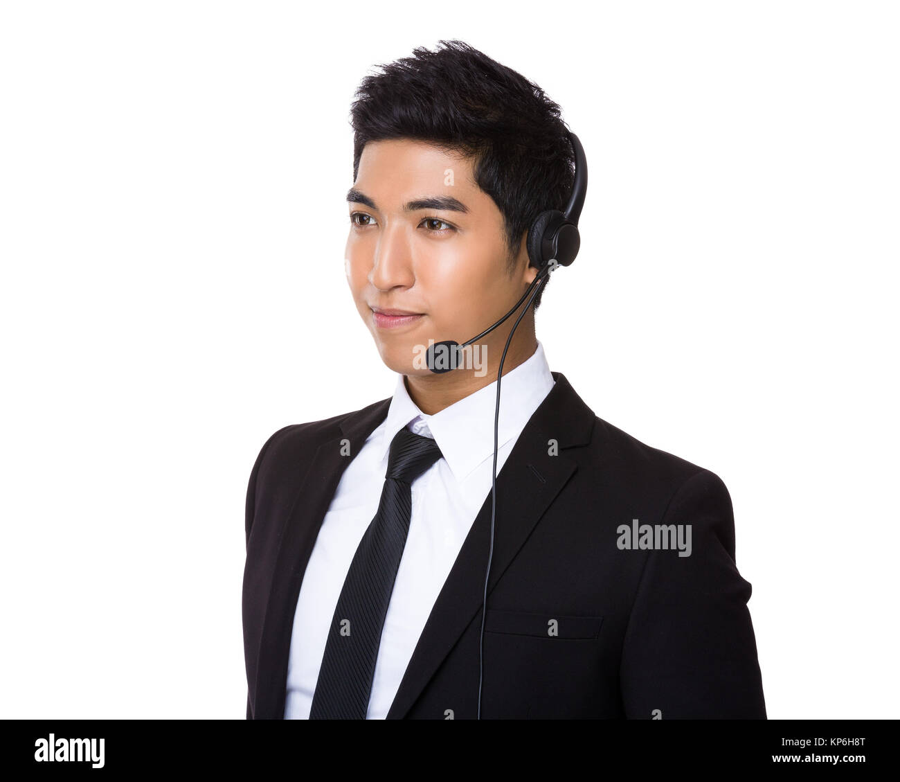 Customer services agent Stock Photo - Alamy