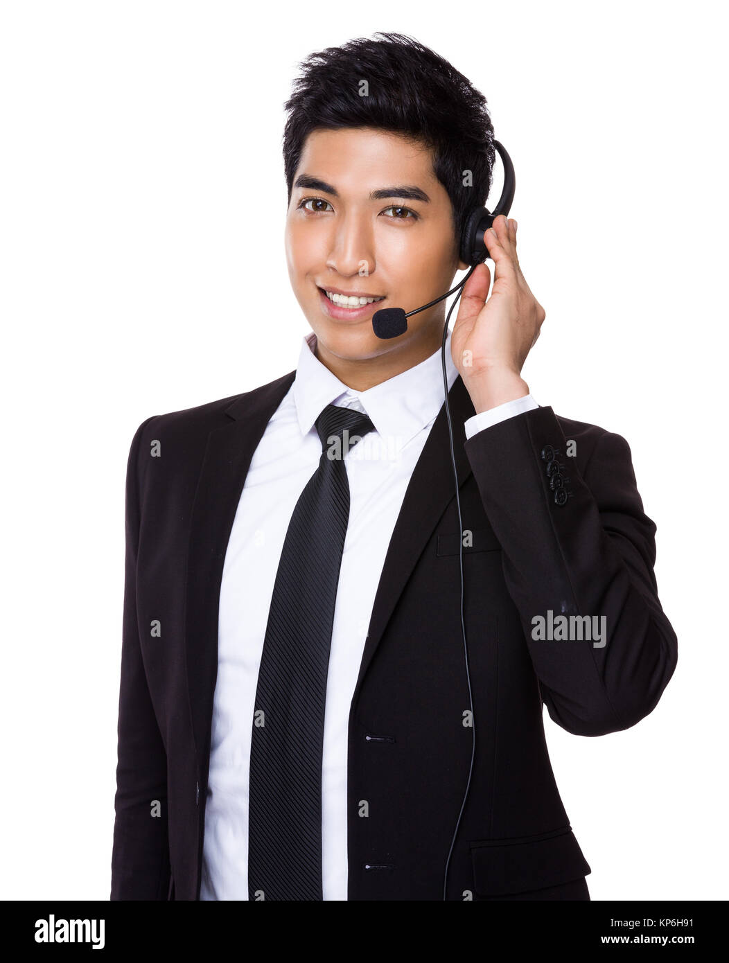 Customer service representative Stock Photo - Alamy