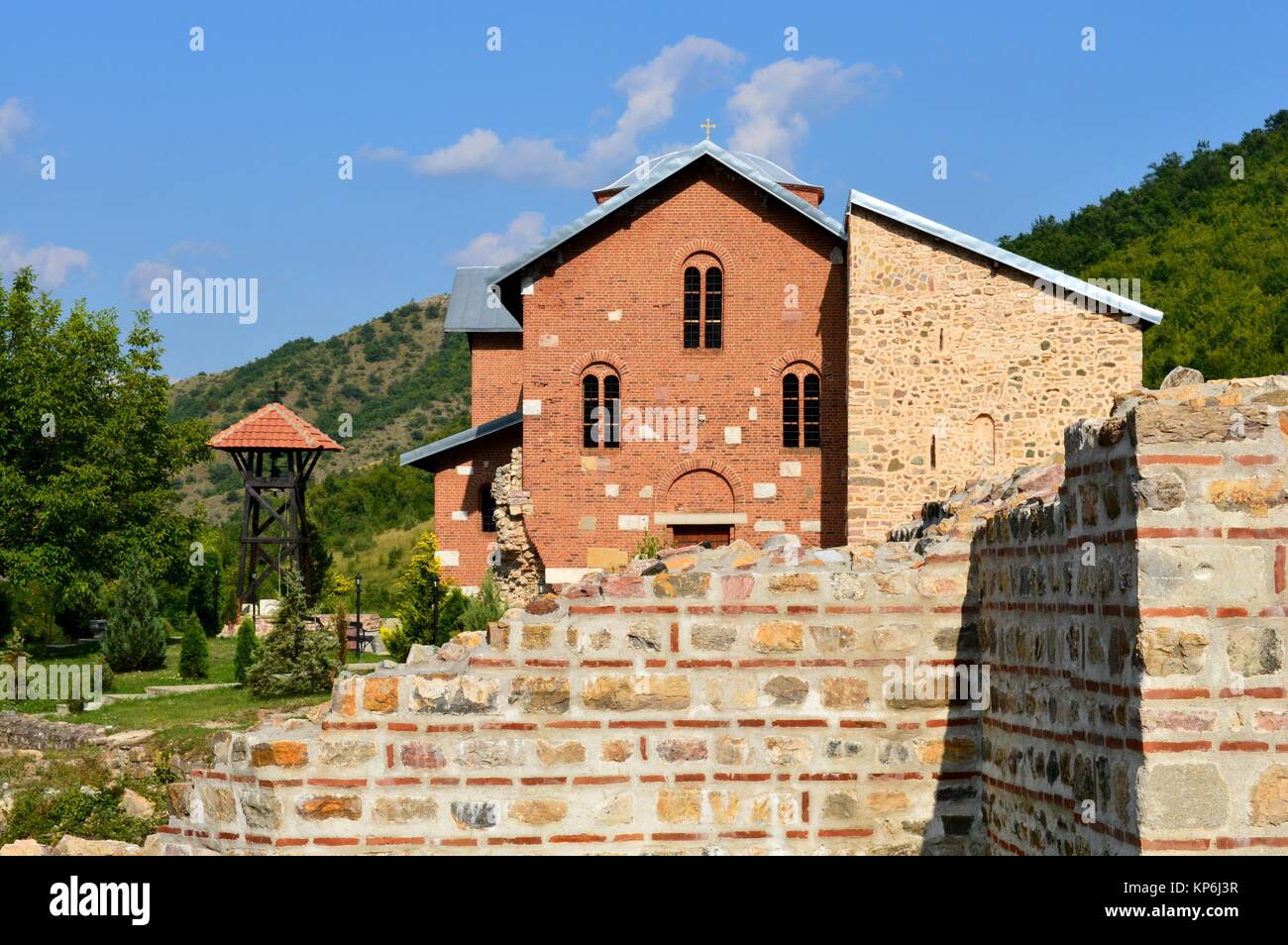Serbian Orthodox Monastery Stock Photo - Alamy