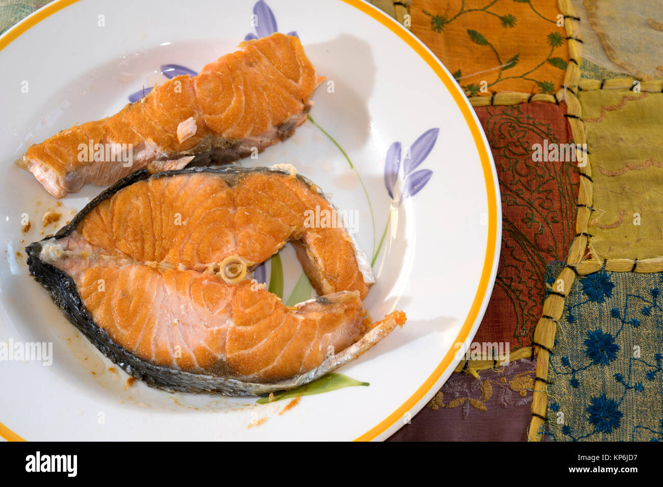Norwegian salmon fillet Stock Photo - Alamy
