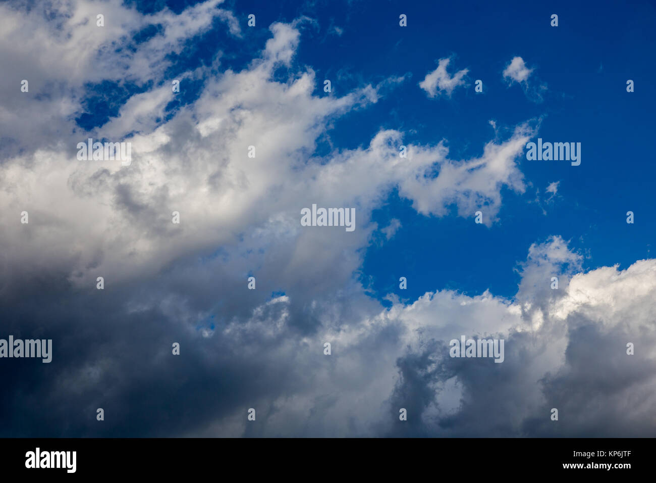Clouds around the edge of a small, autumn rain shower Stock Photo - Alamy