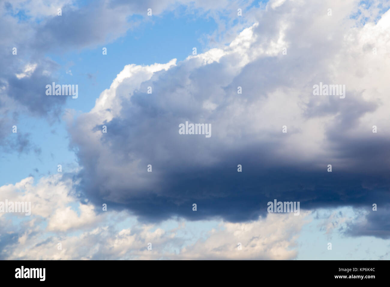Clouds around the edge of a small, autumn rain shower Stock Photo - Alamy