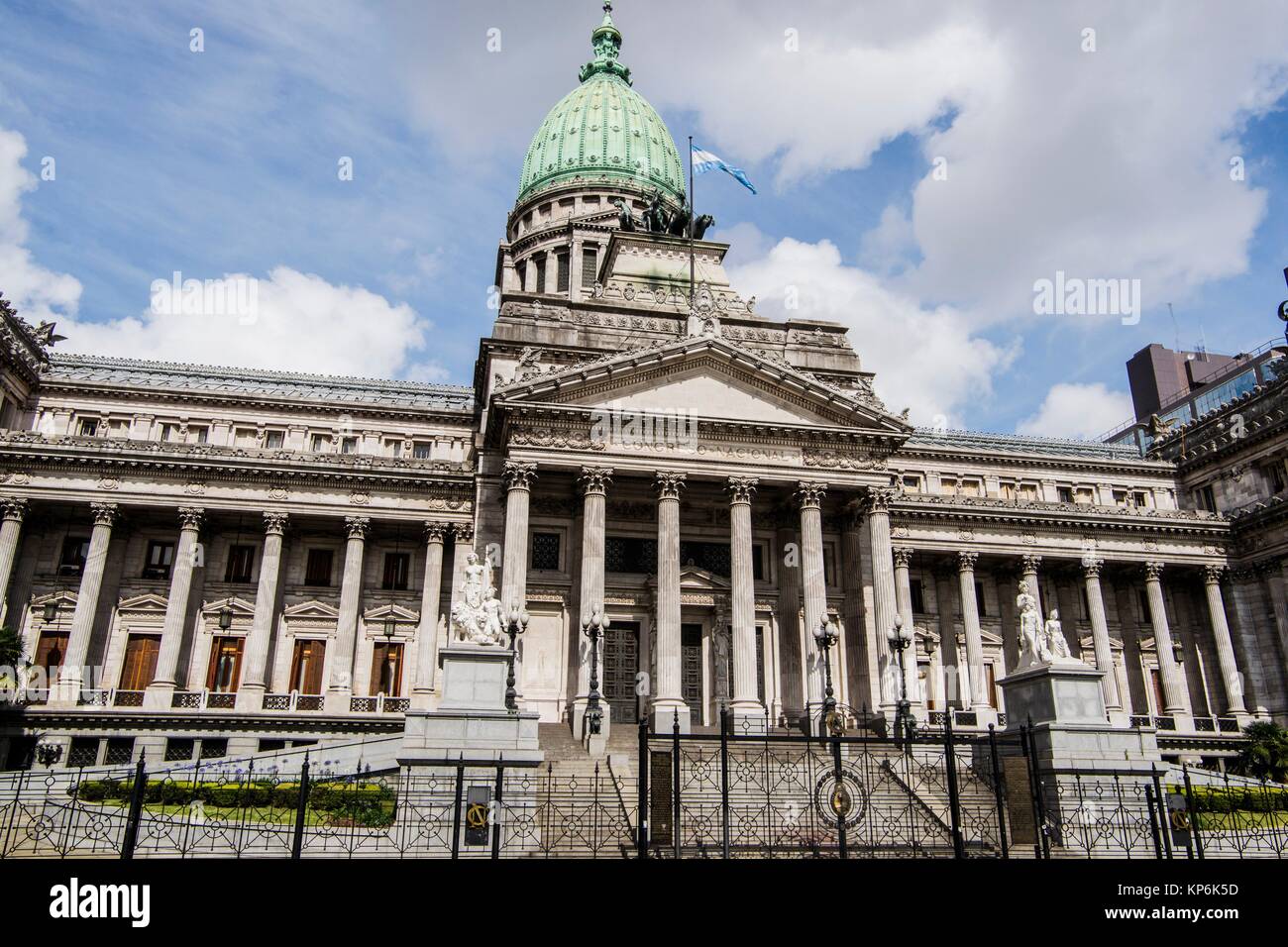 Palacio del congreso congress building buenos aires hi-res stock ...
