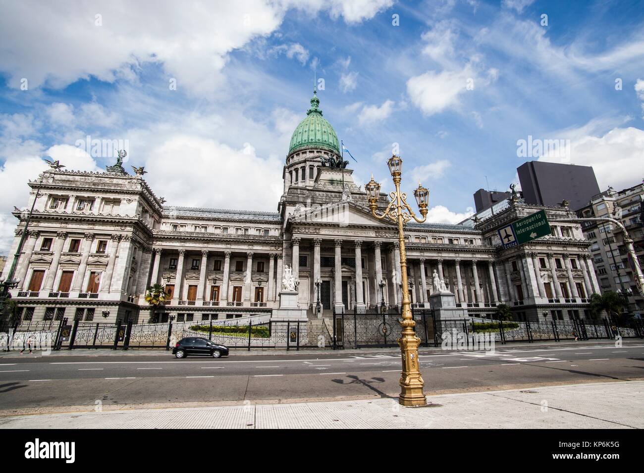Palacio del congreso congress building buenos aires hi-res stock ...