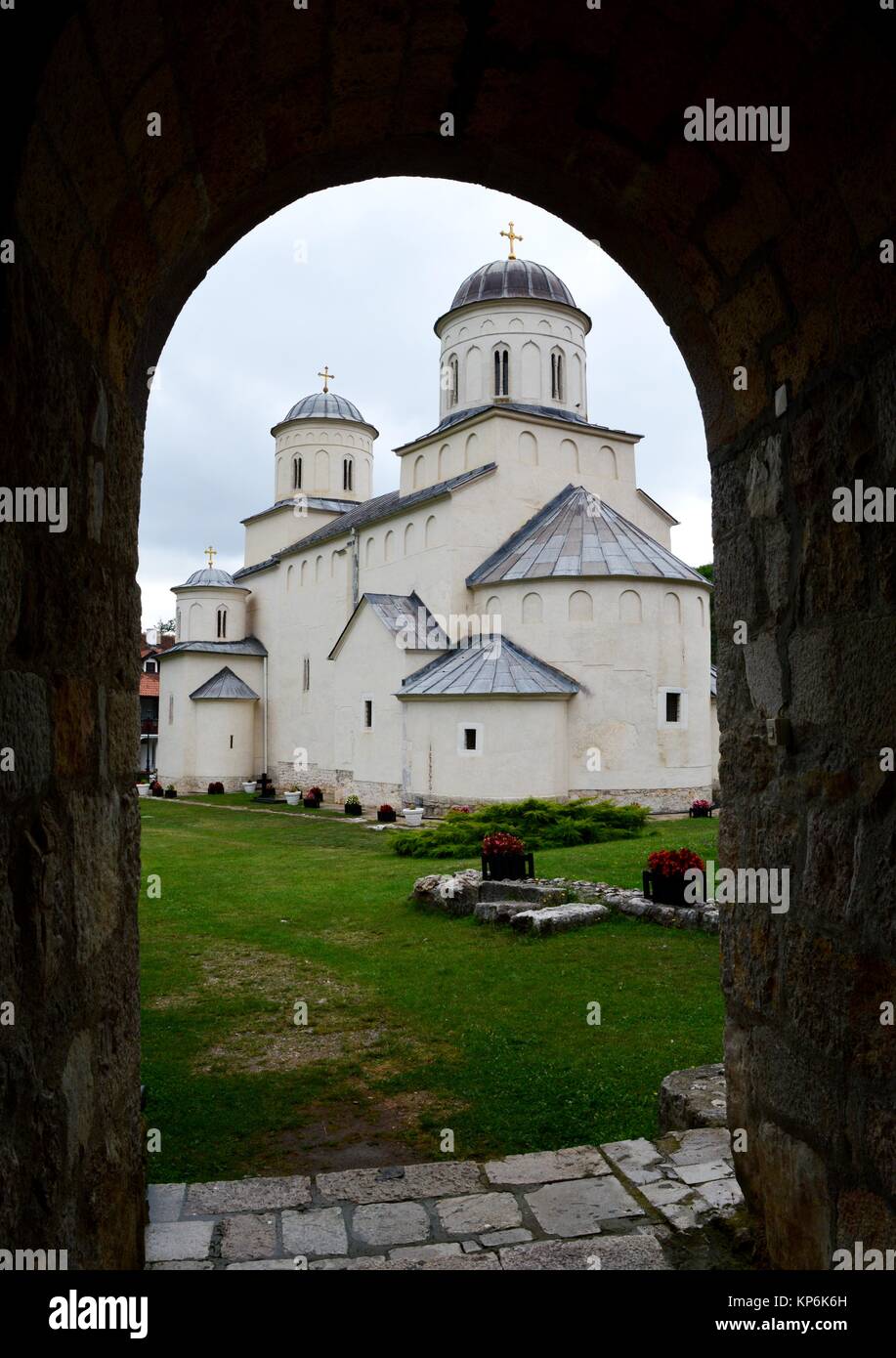 Serbian Orthodox Monastery Stock Photo - Alamy