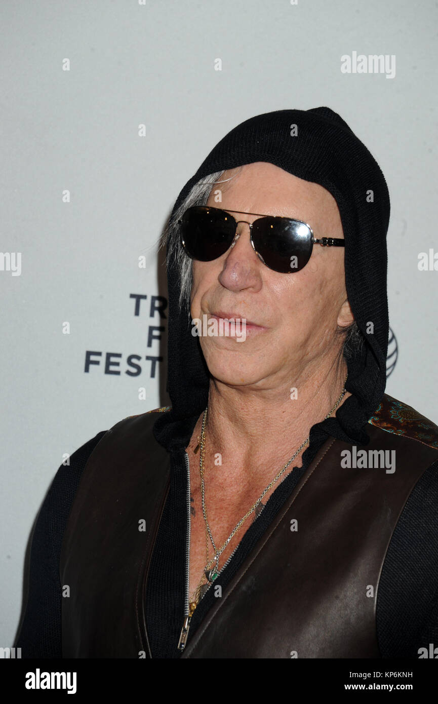 NEW YORK, NY - APRIL 19: Mickey Rourke attends the World Premiere ...