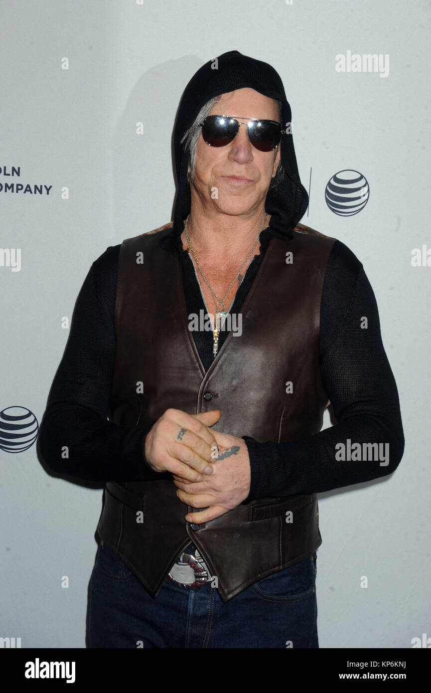 NEW YORK, NY - APRIL 19: Mickey Rourke attends the World Premiere ...