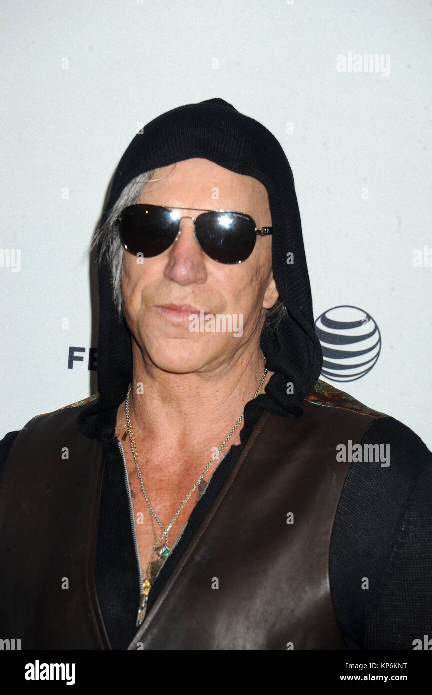 NEW YORK, NY - APRIL 19: Mickey Rourke attends the World Premiere ...