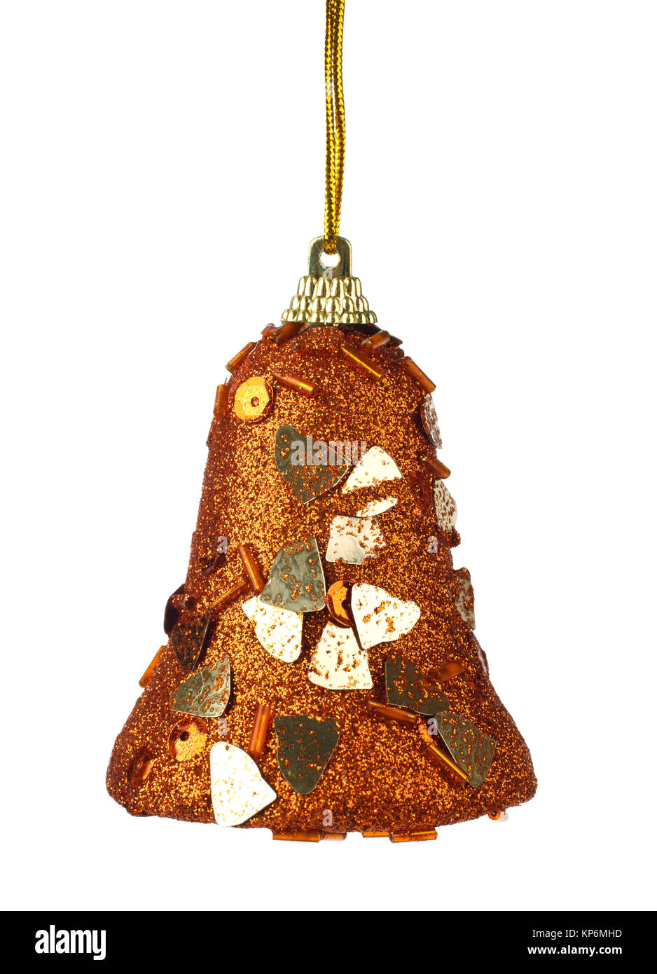 Christmas decoration bell Stock Photo - Alamy