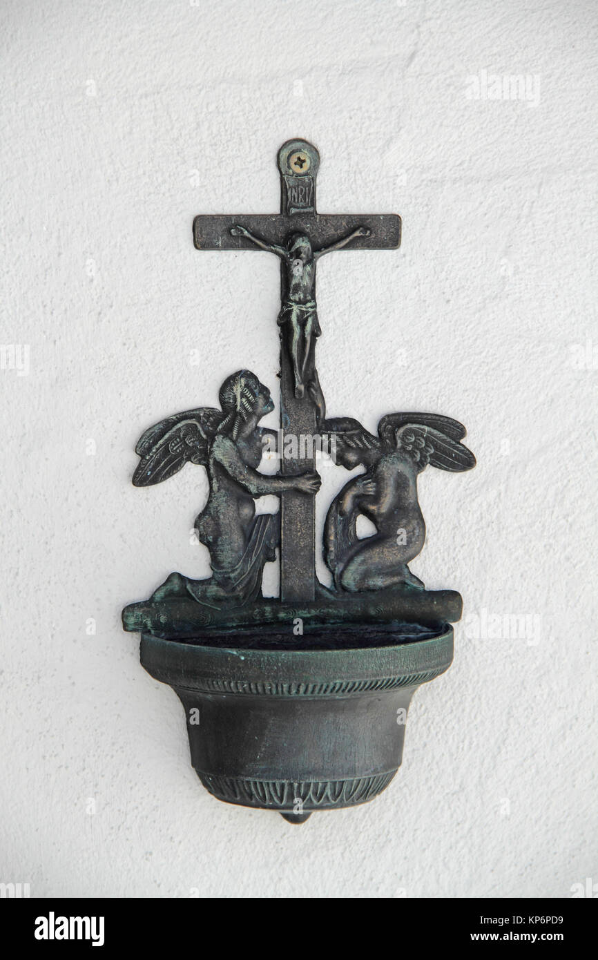 holy water vessel Stock Photo - Alamy