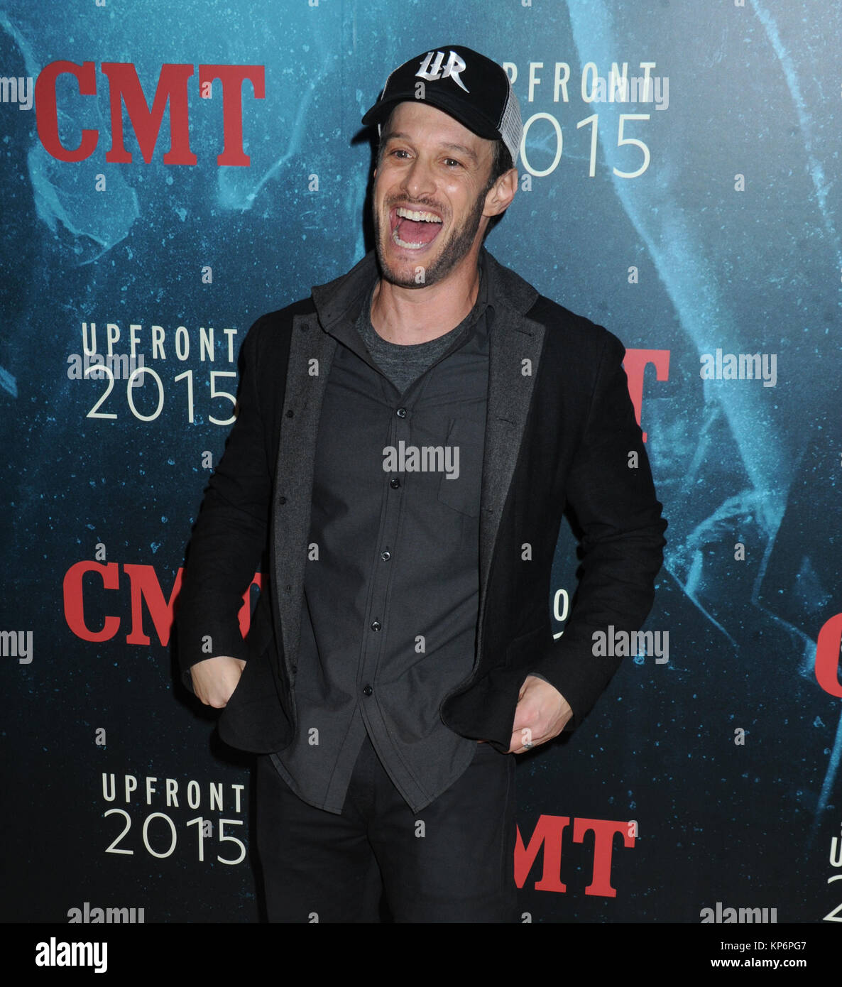 NEW YORK, NY - APRIL 02: Josh Wolf attends the 2015 CMT Upfront at ...