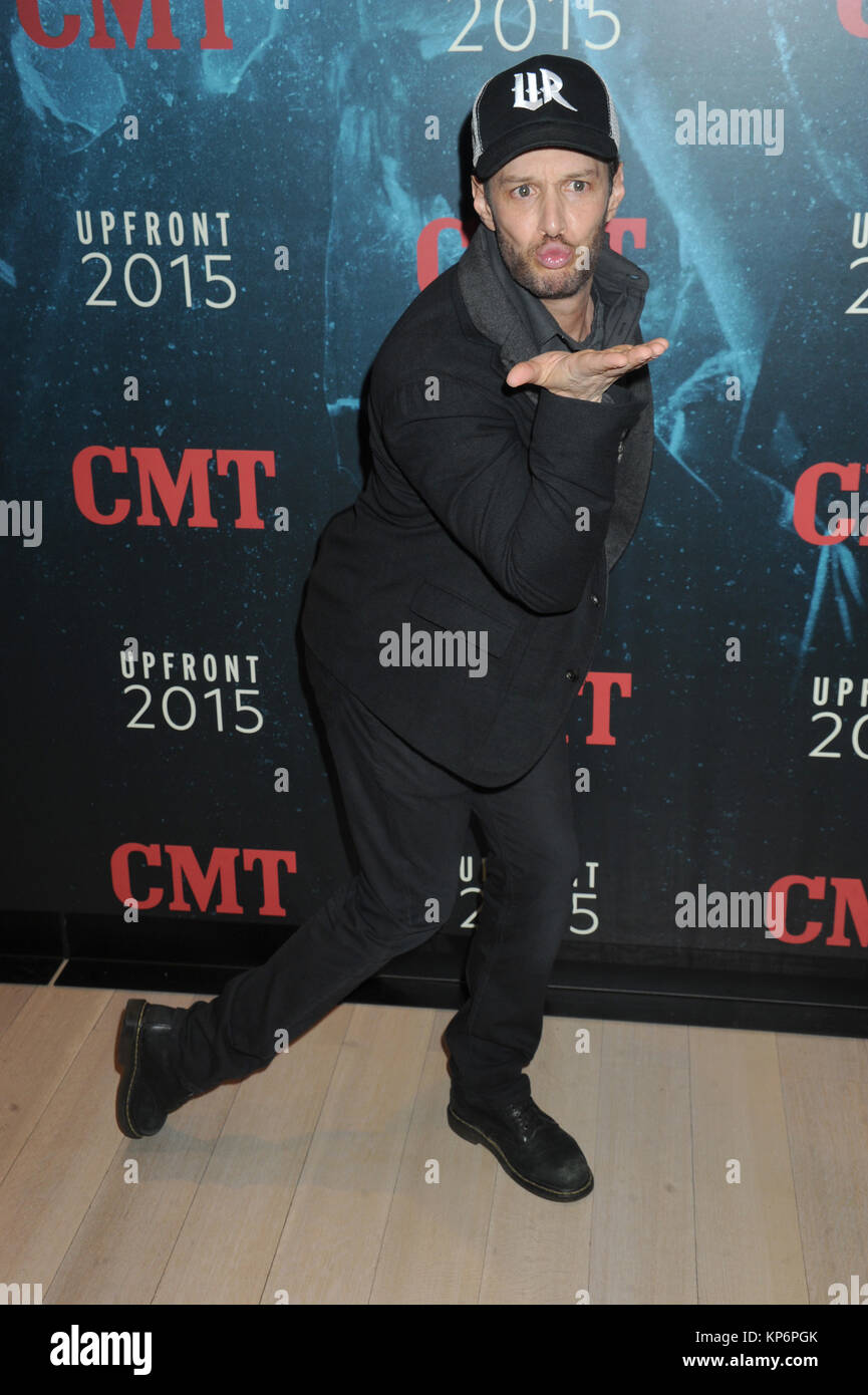 NEW YORK, NY - APRIL 02: Josh Wolf attends the 2015 CMT Upfront at ...