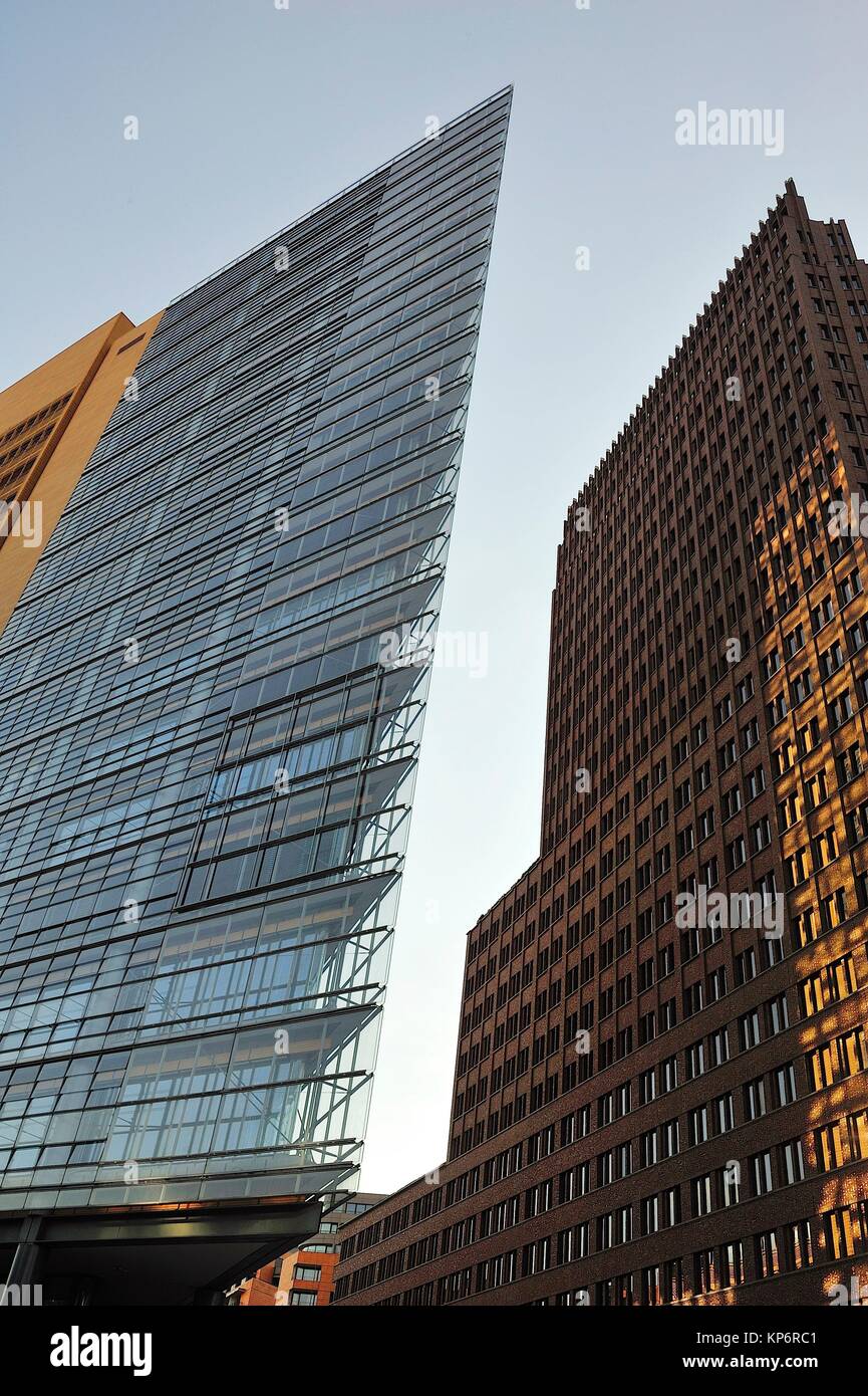 Berlin kollhoff tower hi-res stock photography and images - Alamy