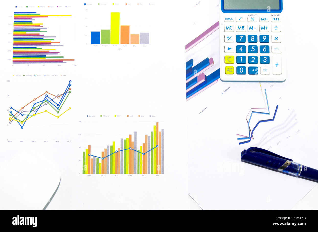 Data analysis information paper Cut Out Stock Images & Pictures - Alamy