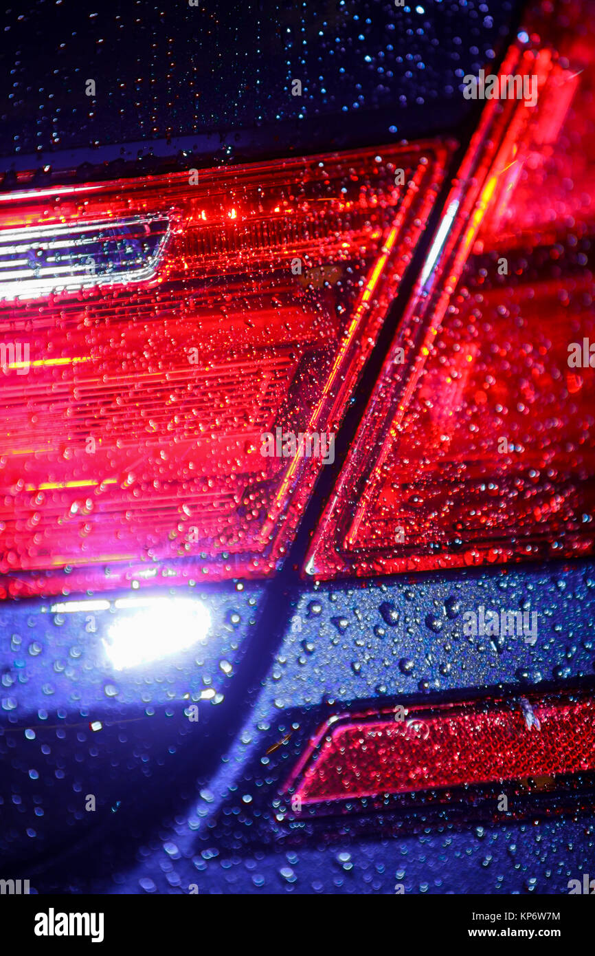 Car break light Stock Photo - Alamy