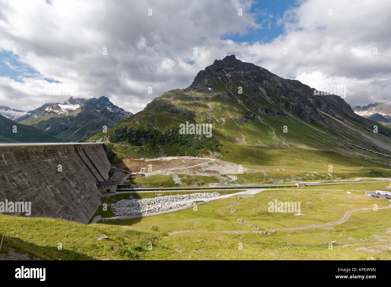 silvretta high alpine road Stock Photo - Alamy