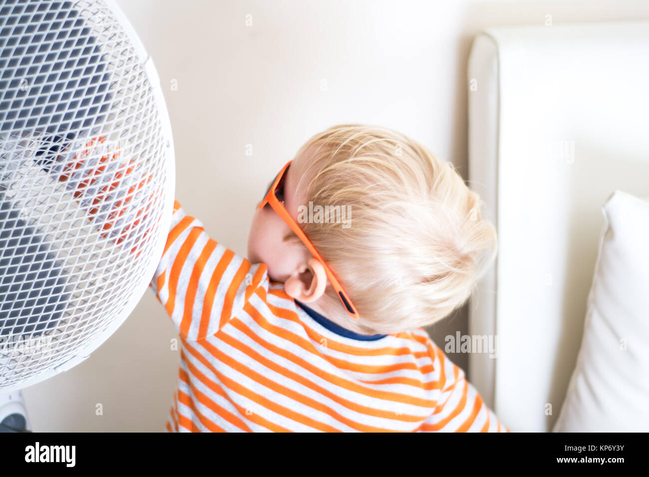 Little boy cooling down hi-res stock photography and images - Alamy