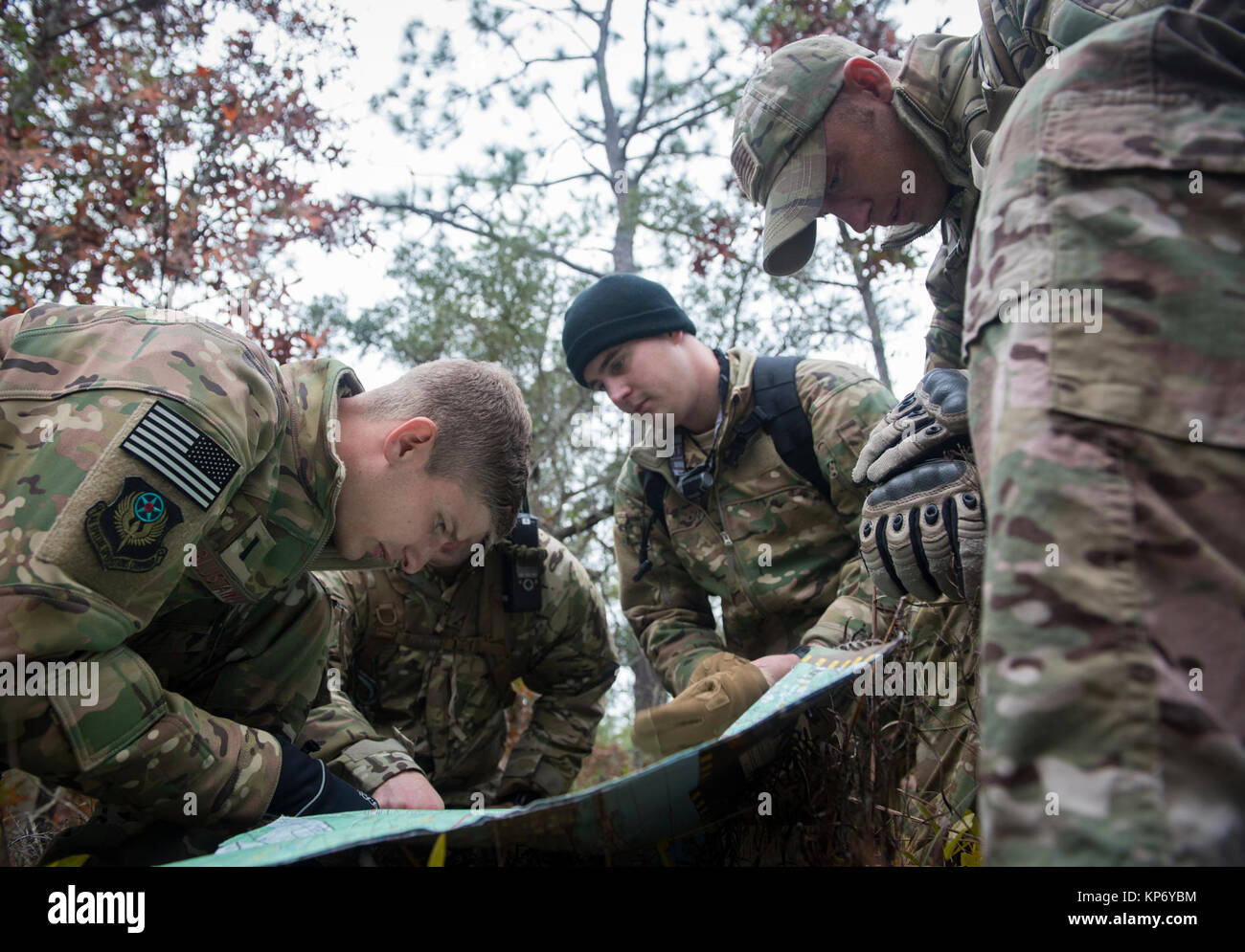 Aircrew members with the 1st Special Operations Wing evade opposing ...