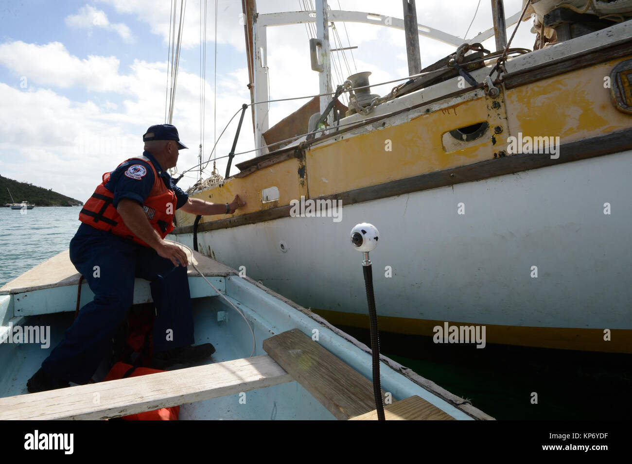 Coast Guard Chief Petty Officer Jason Martel, a marine science ...