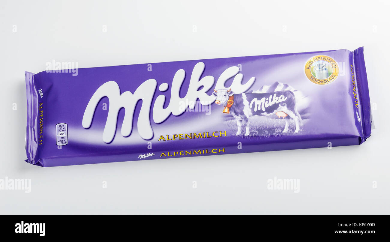 Milka Chocolate Stock Photos & Milka Chocolate Stock Images - Alamy