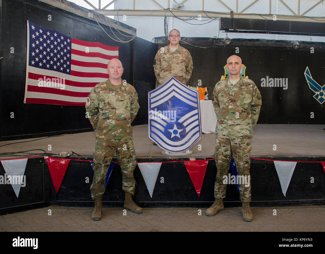 The 380th Air Expeditionary Wing recognized three chief master sergeant ...