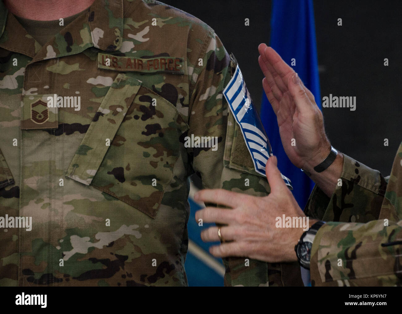 The 380th Air Expeditionary Wing recognized three chief master sergeant ...