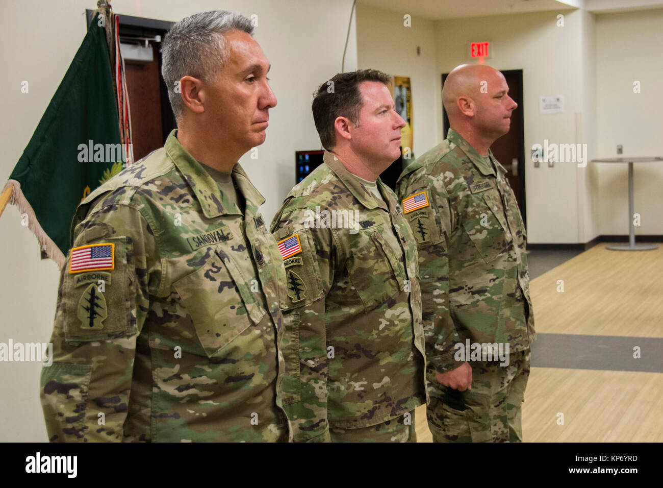 Outgoing 10th Special Forces Group (Airborne) command sergeant major ...