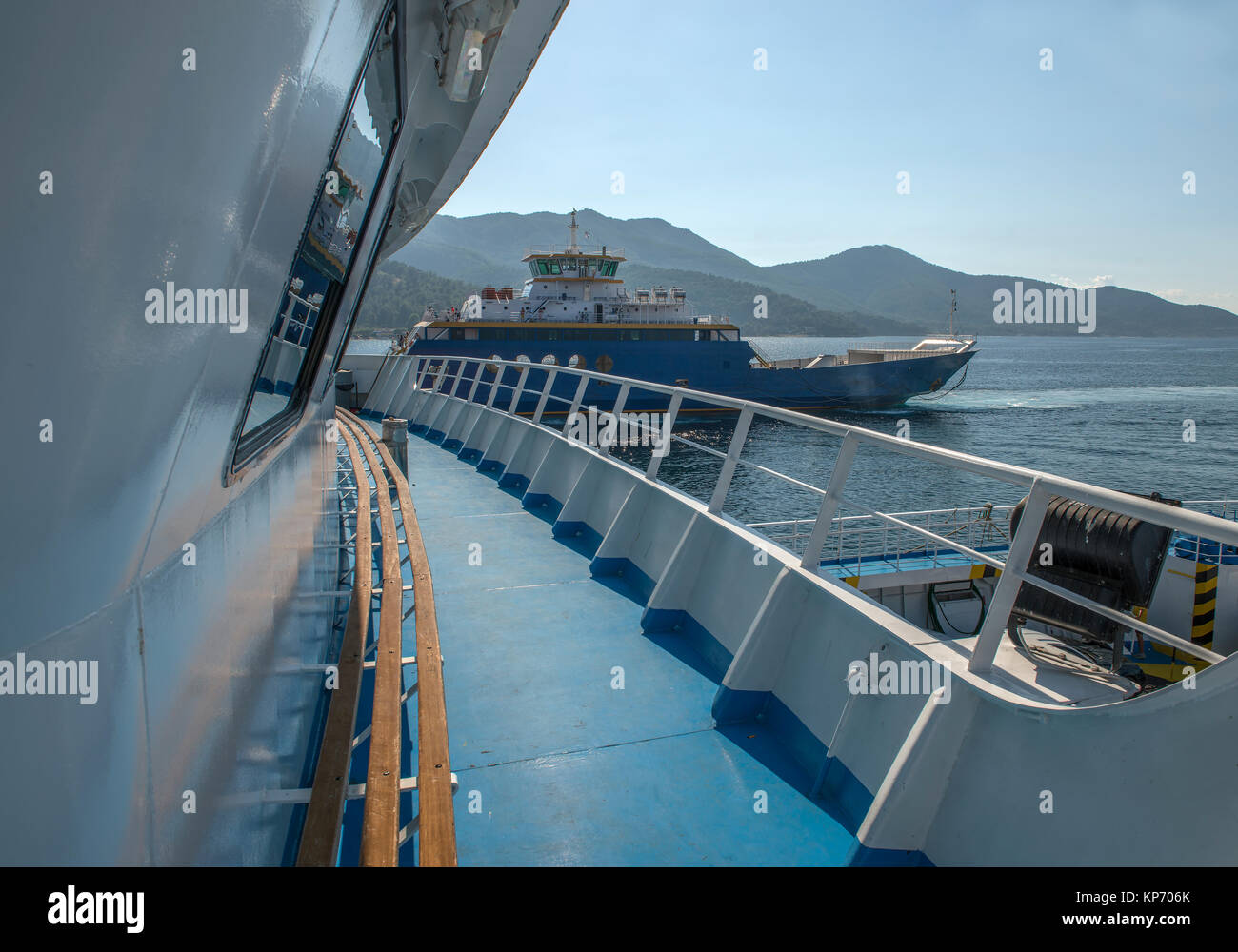 Rear View Of Ship High Resolution Stock Photography and Images - Alamy