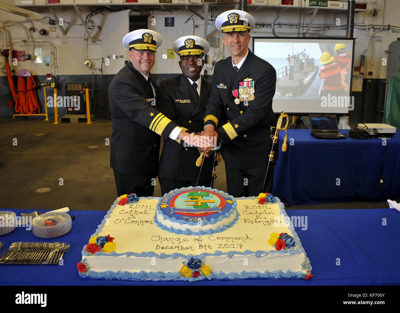 SAN DIEGO (Dec. 8, 2017) Vice Adm. John D. Alexander, Commander, U.S ...
