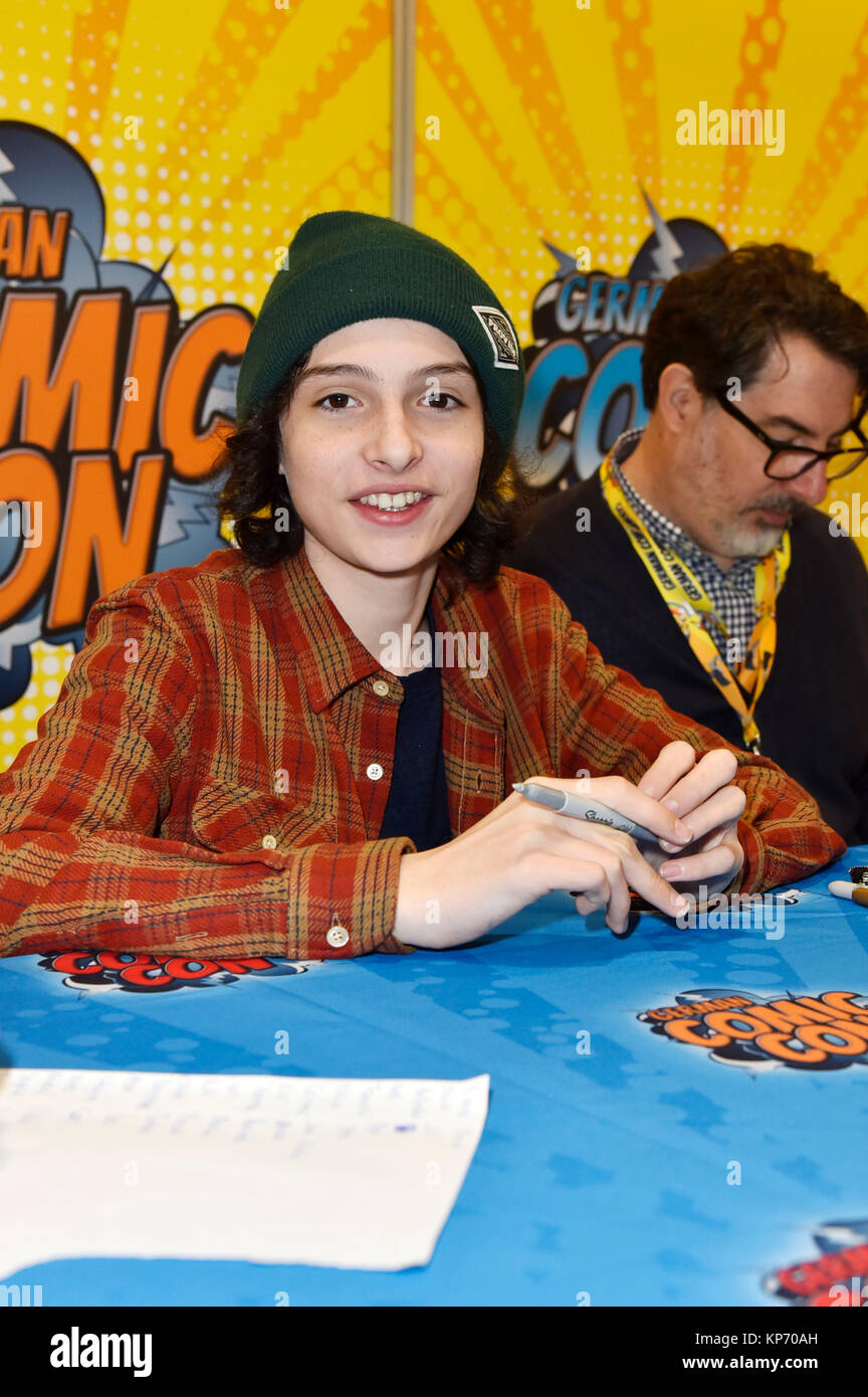 Finn Wolfhard attends the German Comic Con Dortmund 2017 at the ...