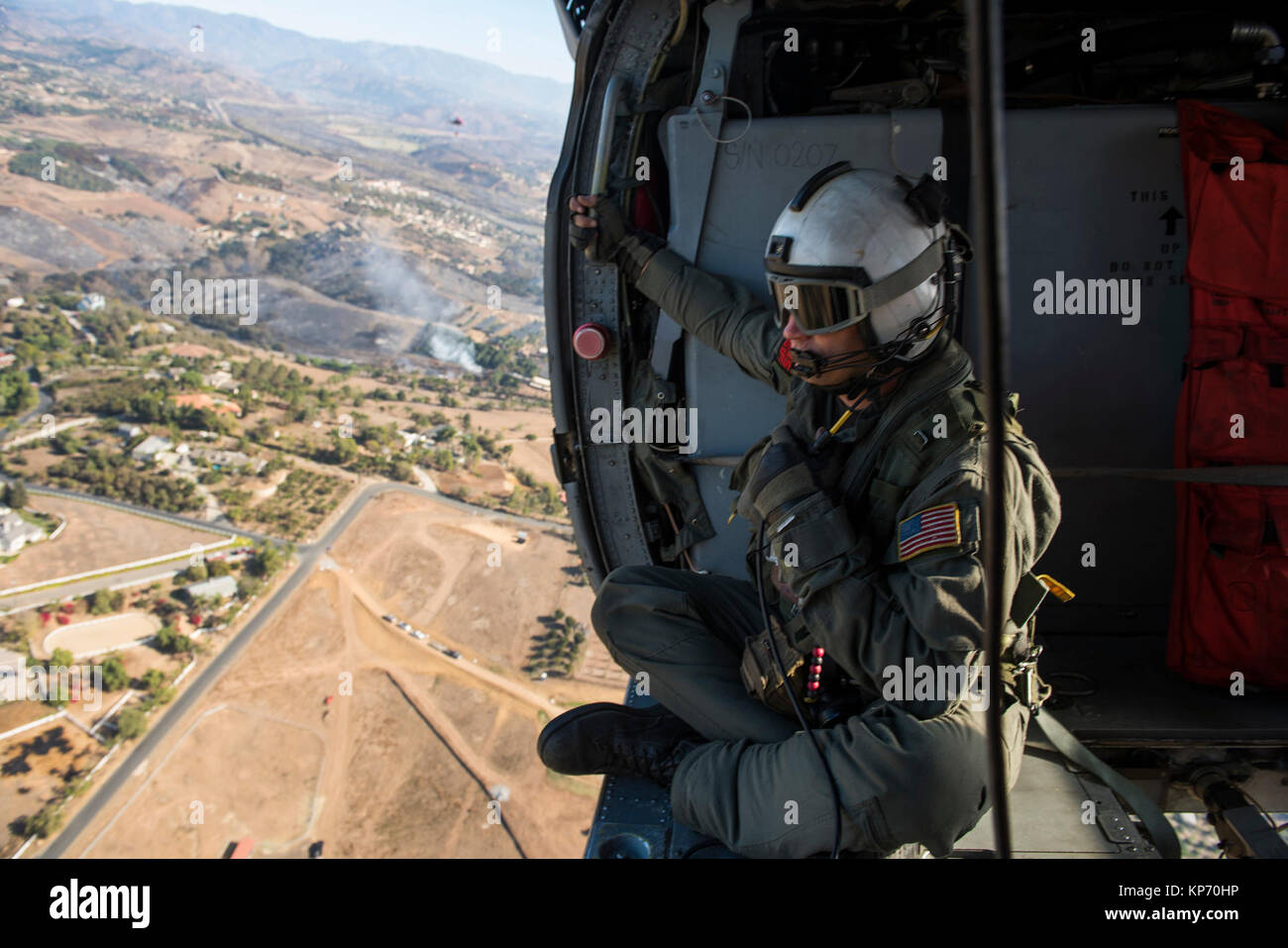 Naval Aircrewman (Helicopter) 1st Class Justin Greene assigned to the ...