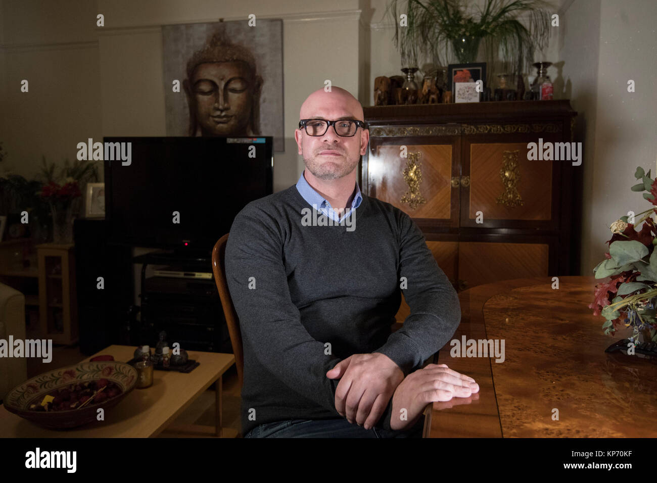 Embargoed to 0001 Wednesday December 14 Ben Gabbitas, whose close ...