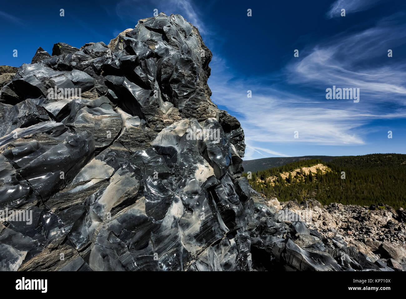 Obsidian rock hi-res stock photography and images - Alamy
