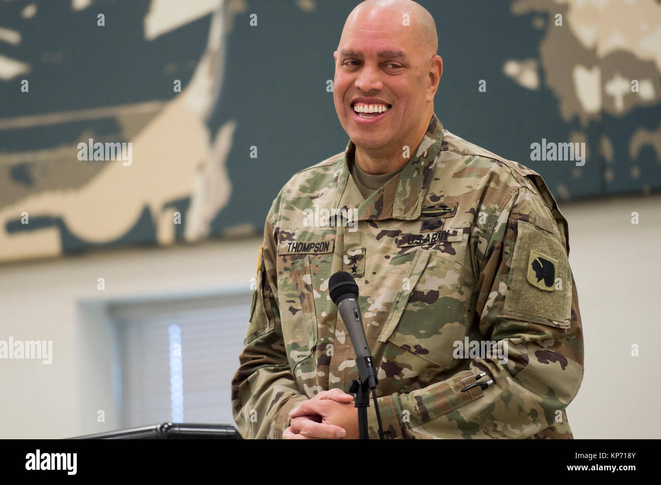Oklahoma's newly appointed Adjutant General, Maj. Gen. Michael Thompson ...