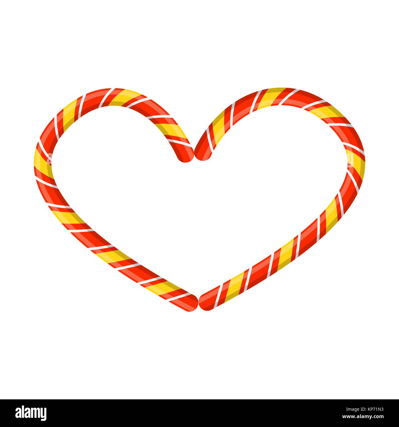 Heart candy vector Stock Vector Images - Alamy