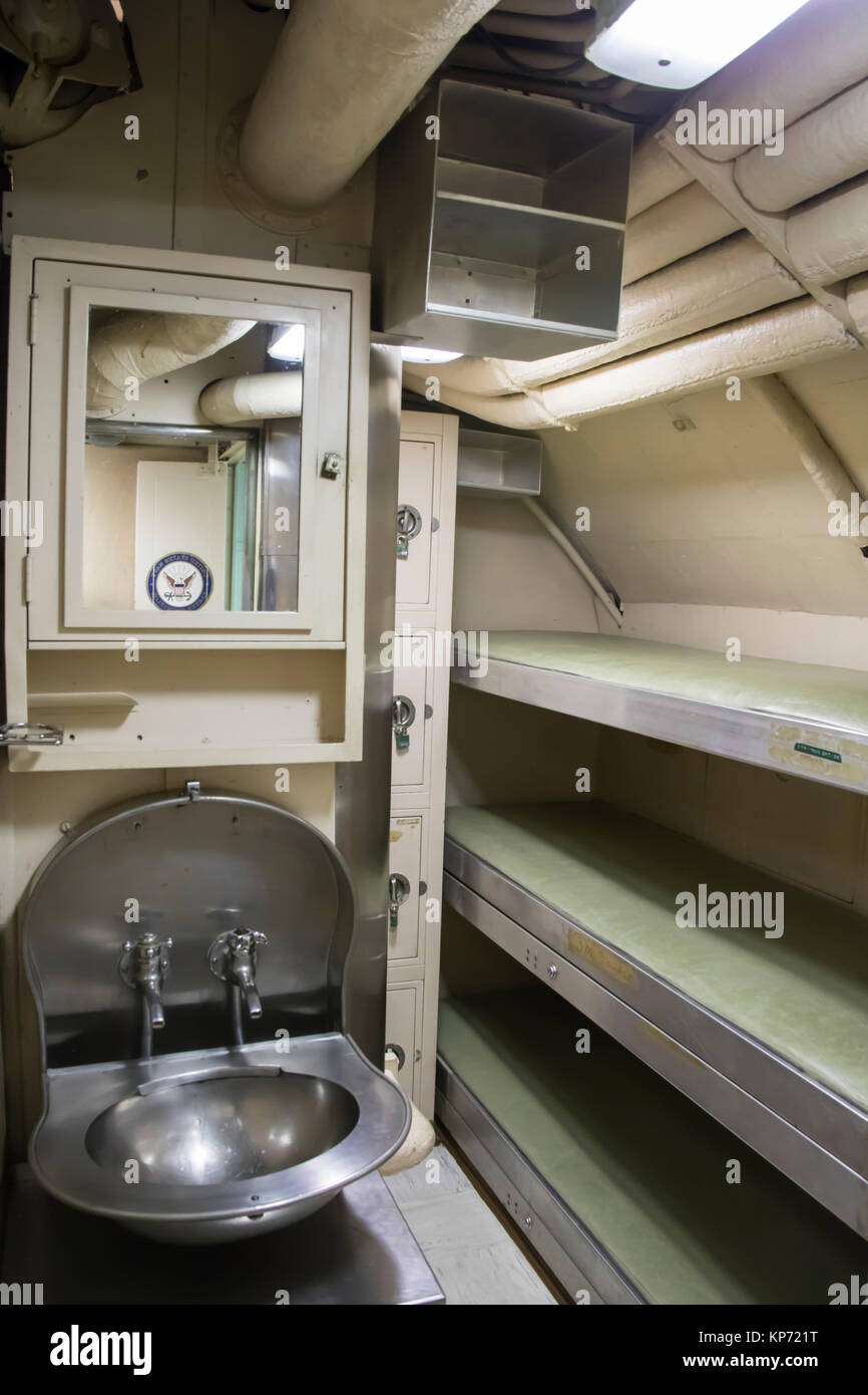 Submarine Interior Quarters