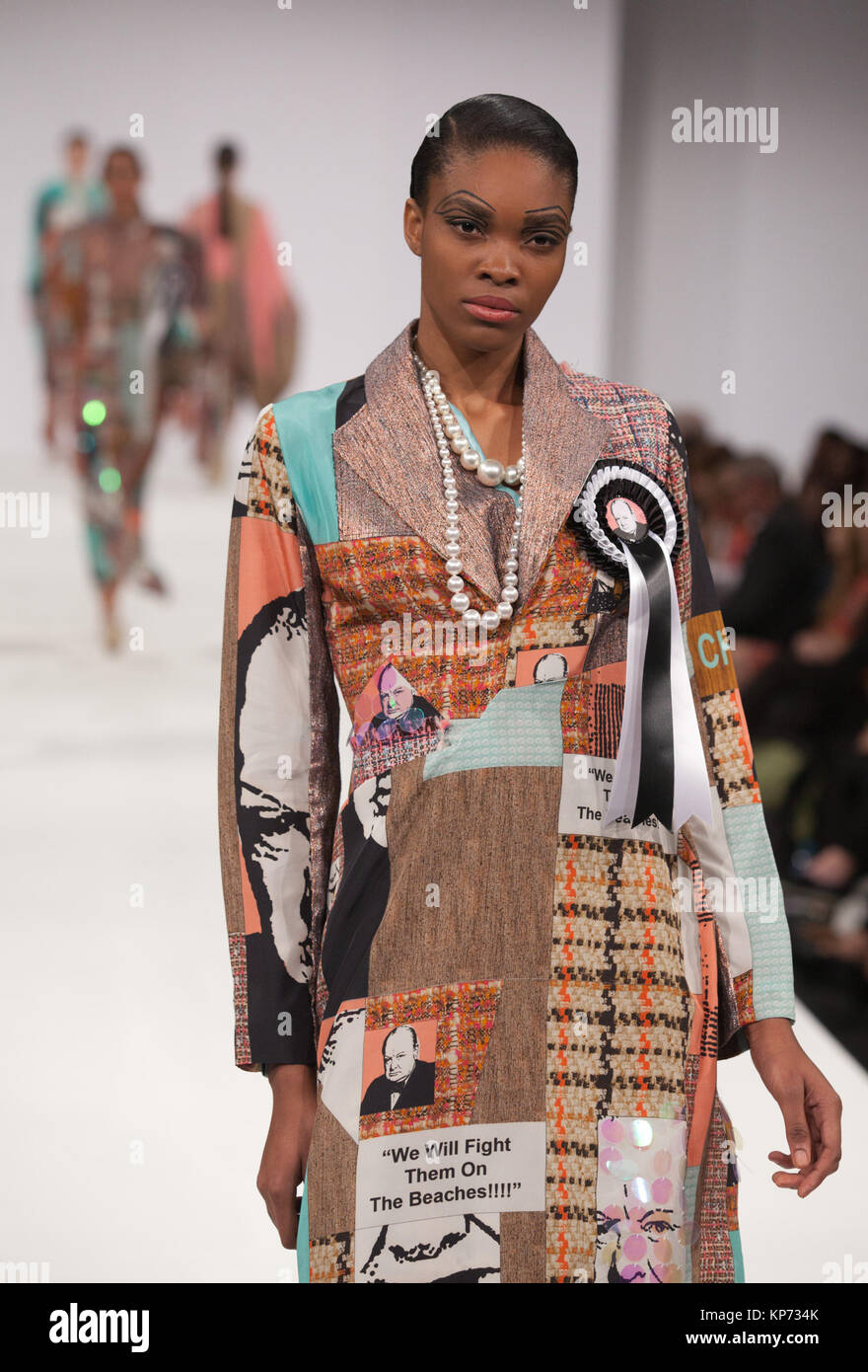 Fashion graduate Emma Guilfoyle of the University of Central Lancashire ...