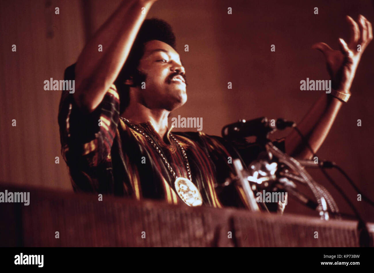 The Rev. Jesse Jackson Speaks On A Radio Broadcast From The ...