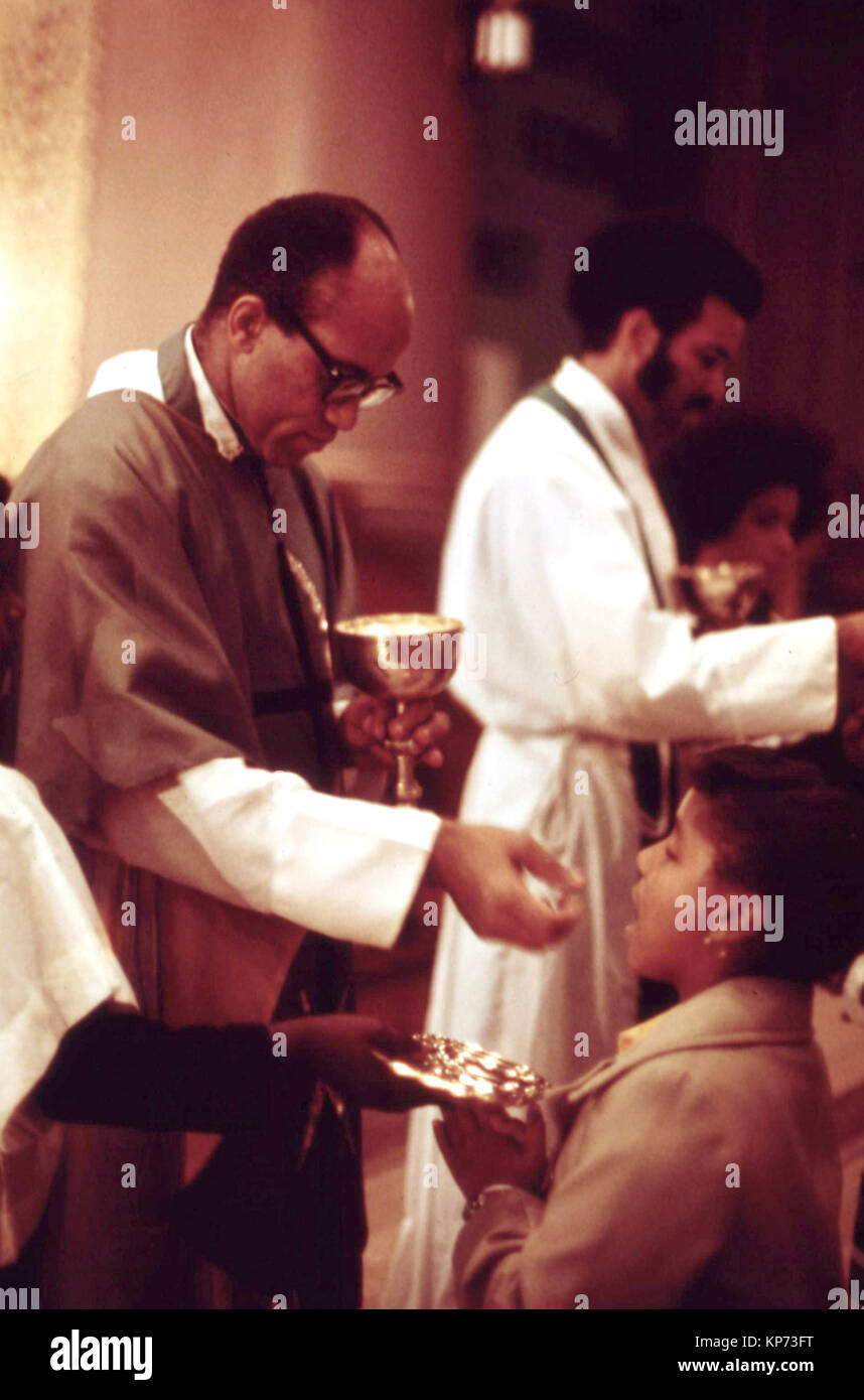 Worshippers At Holy Angel Catholic Church On Chicago's South Side ...
