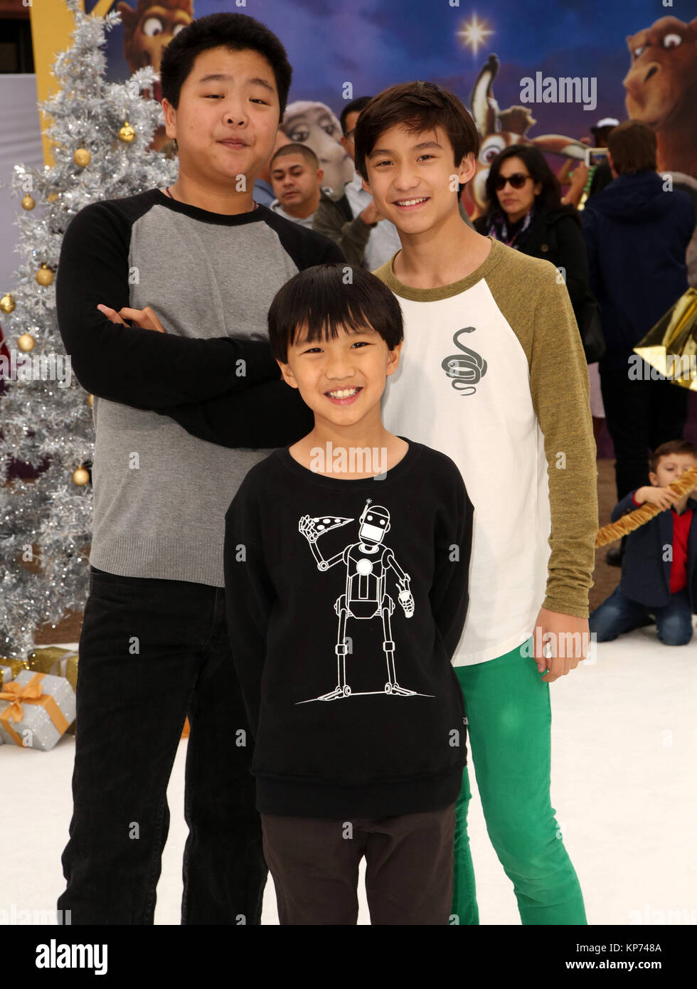 Celebrities attend the World Premiere of “THE STAR” at Regency Village ...