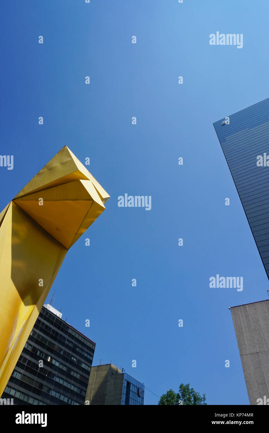 The Torre Caballito building and Caballito (Little Horse) sculpture ...