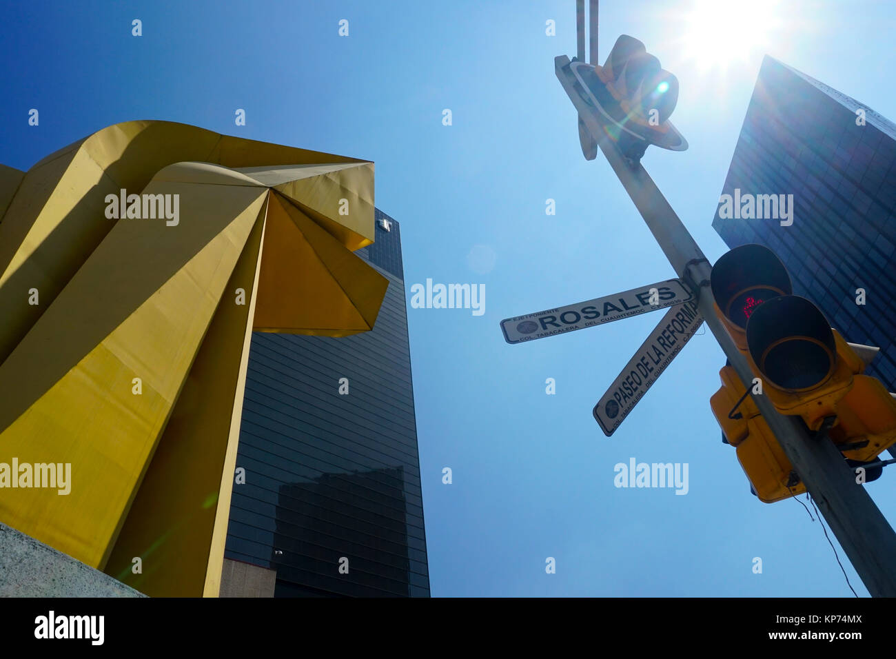 The Torre Caballito building and Caballito (Little Horse) sculpture ...