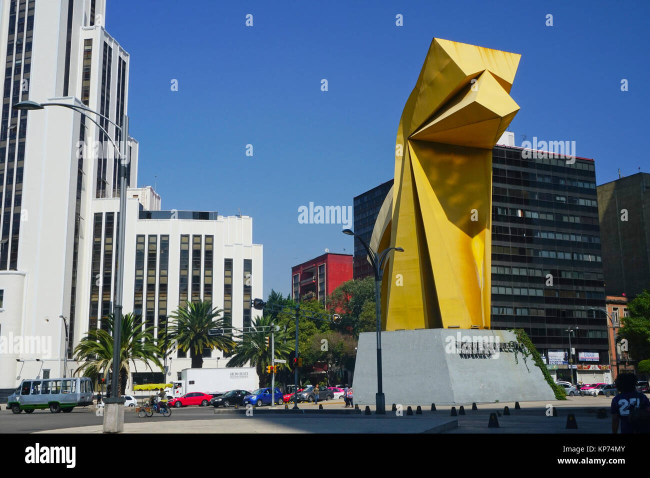 The Torre Caballito building and Caballito (Little Horse) sculpture ...