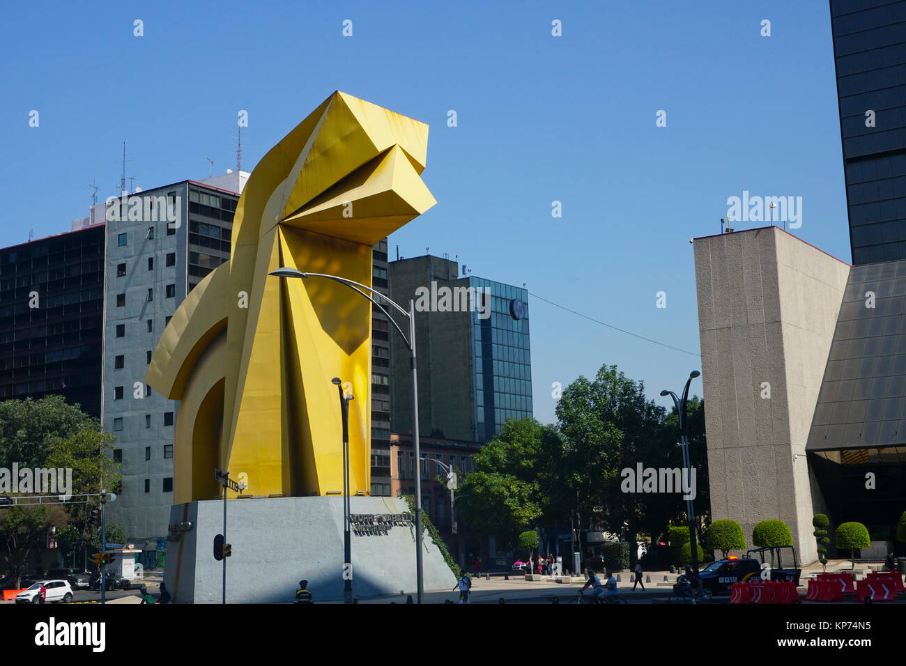 With sculpture at torre caballito hi-res stock photography and images ...