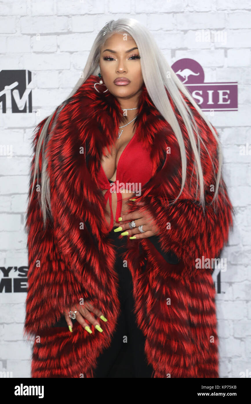 The MTV EMAs Winners Room - Arrivals Featuring: Stefflon Don Where ...