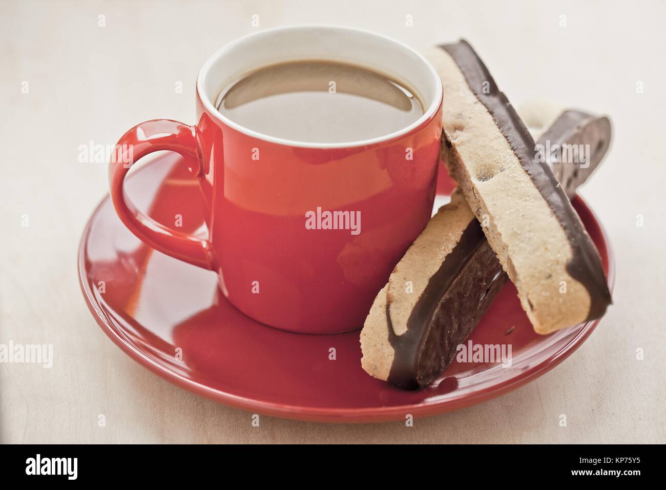 coffee and bread Stock Photo - Alamy