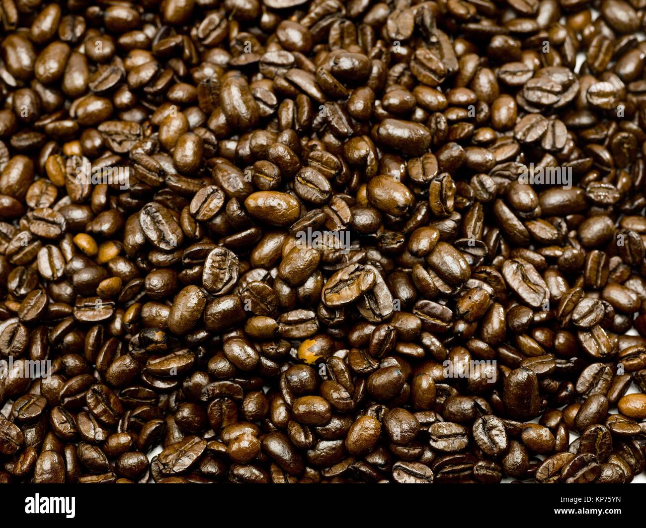 Coffee Bean Texture Stock Photo - Alamy
